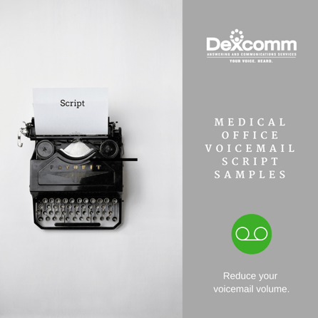 How To Set Up The Perfect Medical Office Voicemail Greeting Script (4 ...